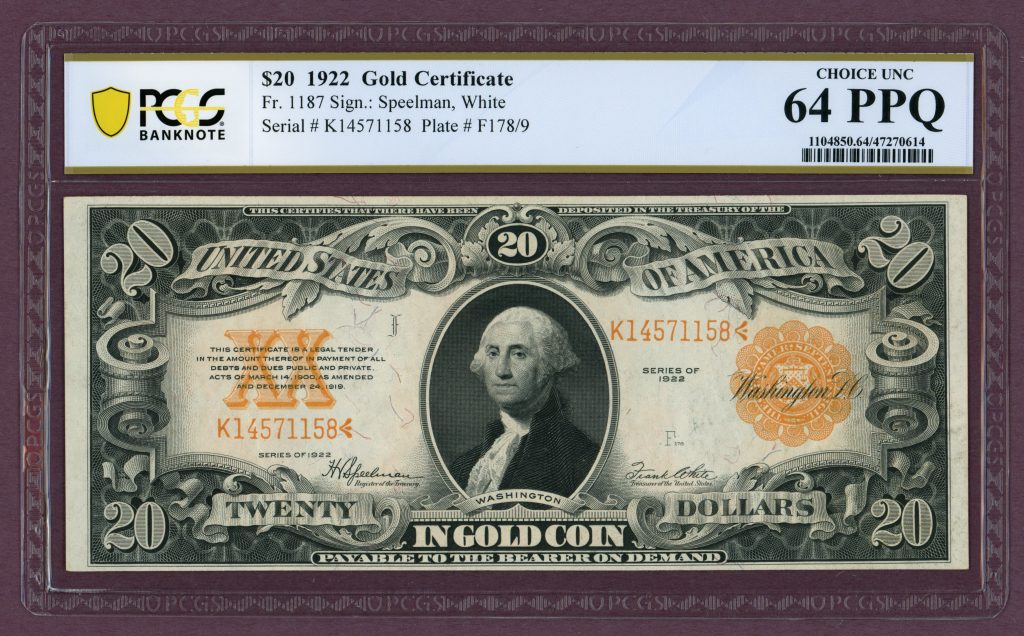United States Currency – Gilbert Coin & Collectible Exchange
