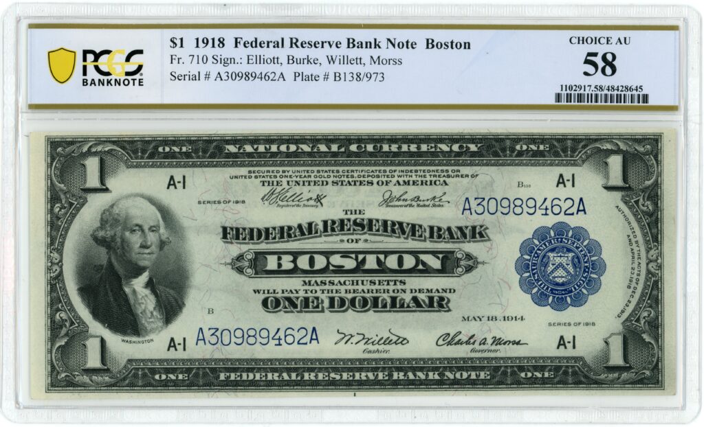 Federal Reserve Bank Notes – Gilbert Coin & Collectible Exchange